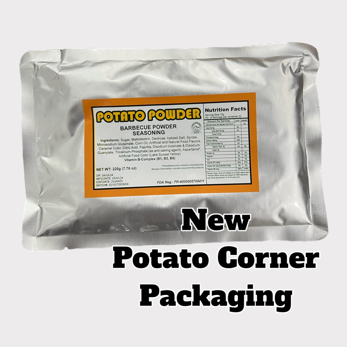 Potato Corner | Powder Seasoning | 220g | 110g Repacked – PasaBuy PH to USA